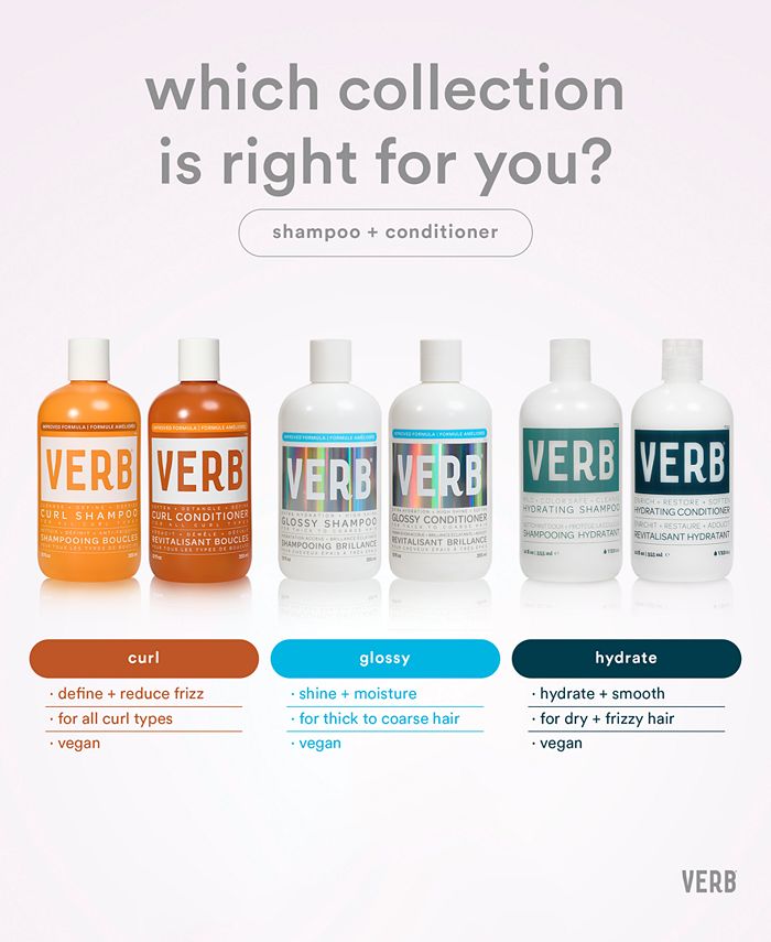 Verb Curl Shampoo, 12 oz. - Macy's