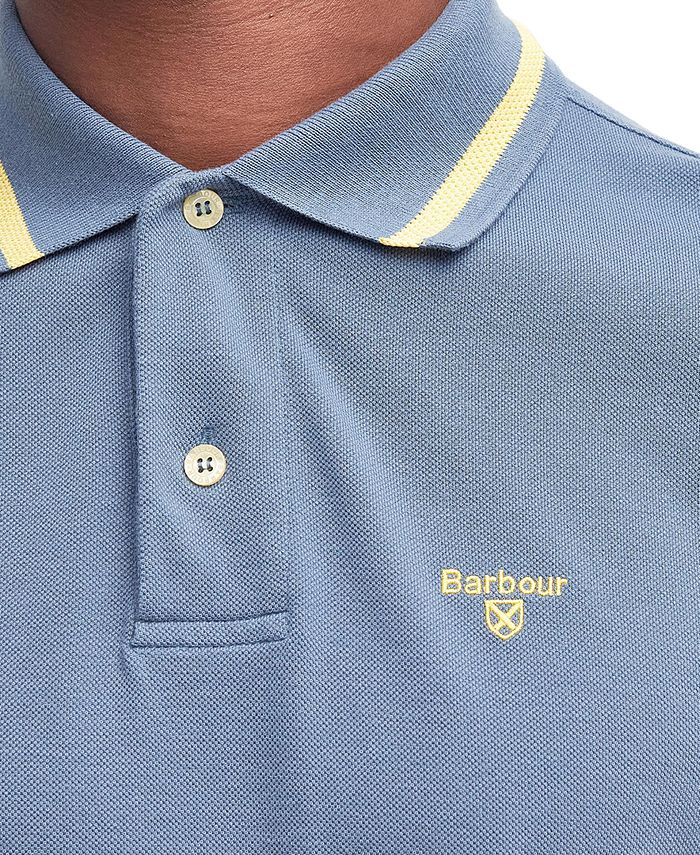 Barbour Men's Newbridge Tipped Piqué Polo Shirt - Macy's