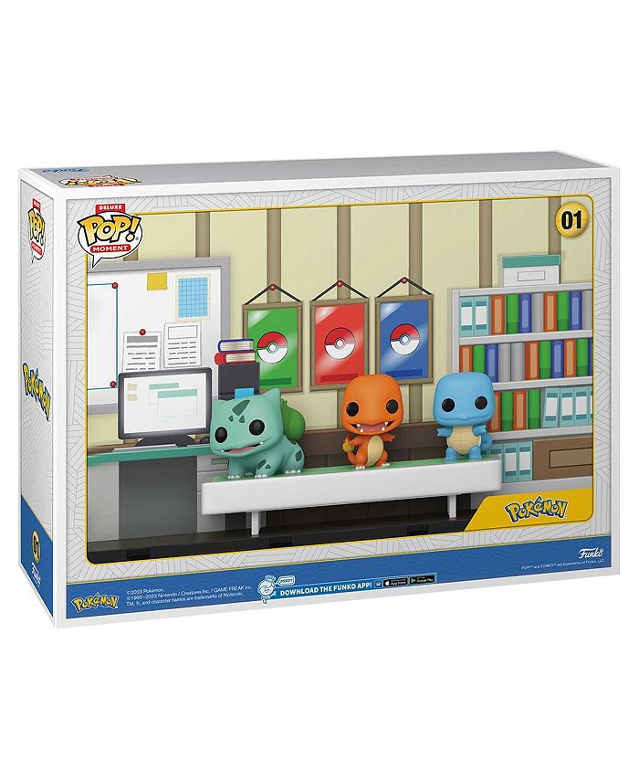 Funko Pokémon Deluxe Pop! Moment Kanto Starter Trio Figurine Set - Macy's