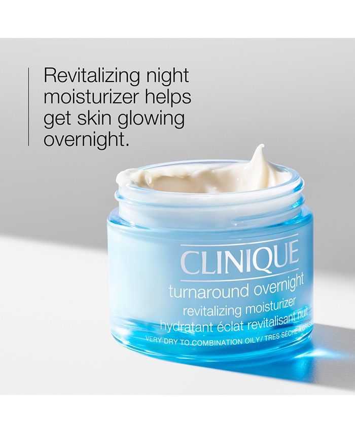 Clinique Turnaround Overnight Revitalizing Moisturizer, 1.7-oz. - Macy's