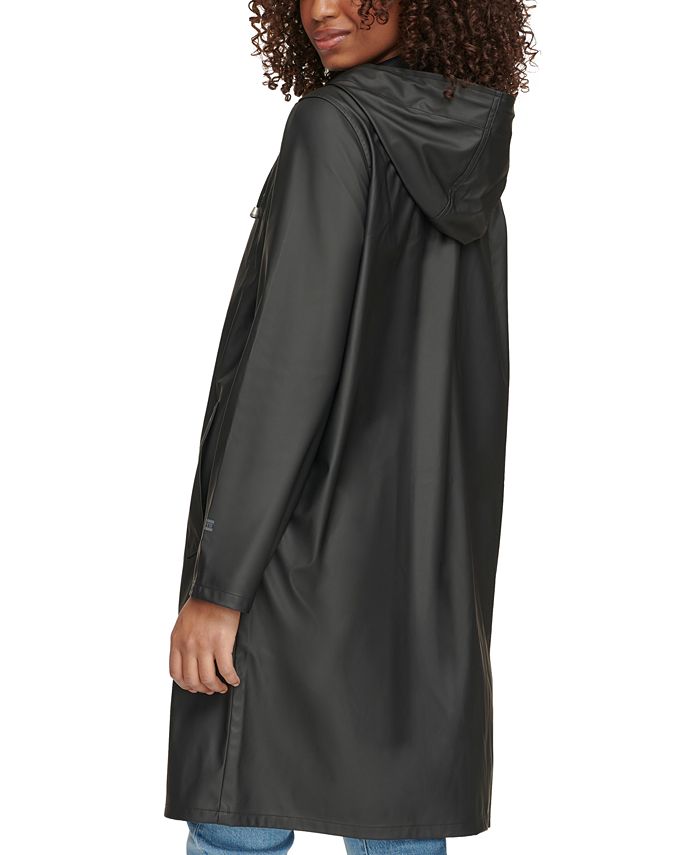 Levi's Women's Long Hooded Rain Coat - Macy's