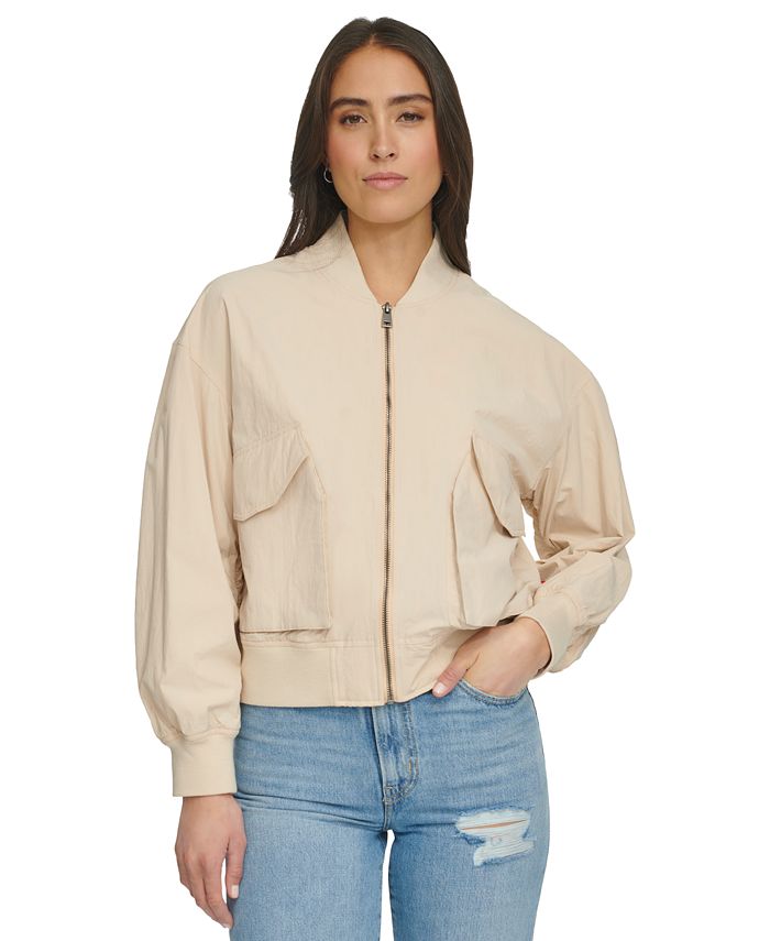 Levi's Women's Lightweight Techy Bomber Jacket - Macy's