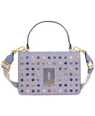 KARL LAGERFELD PARIS Simone Small Rivet Crossbody - Macy's