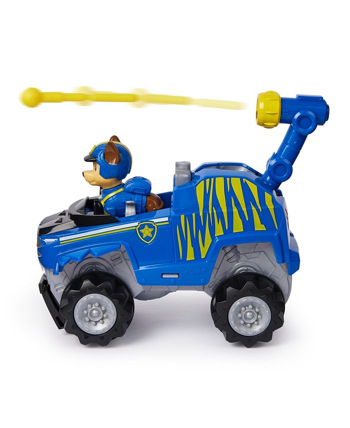 Paw Patrol Jungle Pups, Chase Tiger Vehicle, Toy Truck with Collectible ...