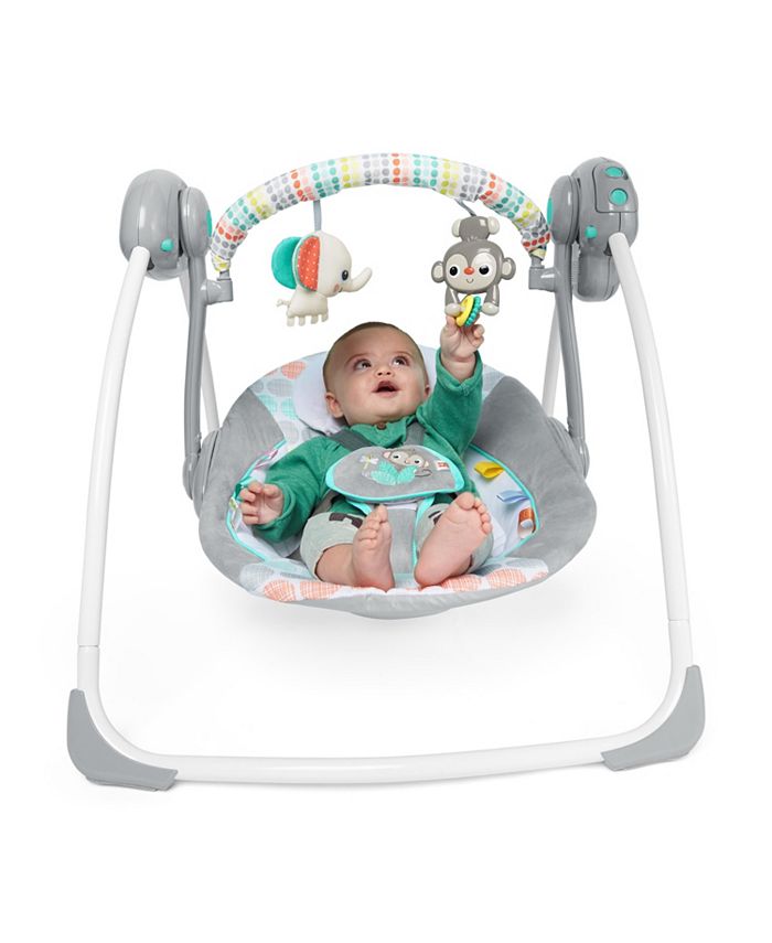 Bright Starts Whimsical Wild™ Portable Swing - Macy's