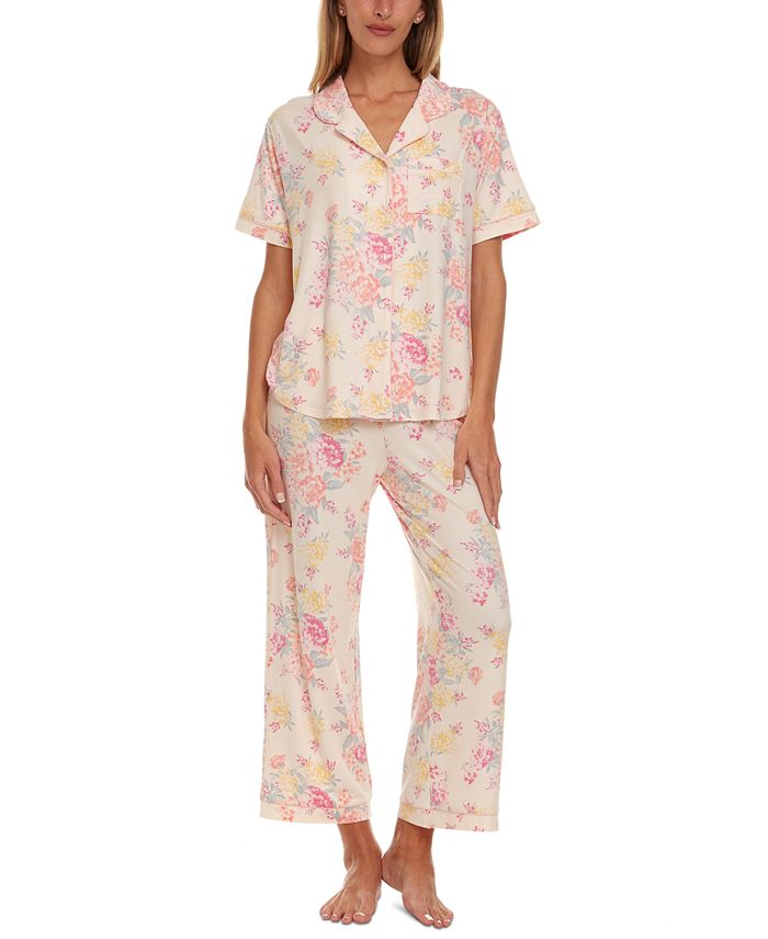 Flora by Flora Nikrooz Women's Annie 2-Pc. Pajamas Set - Macy's