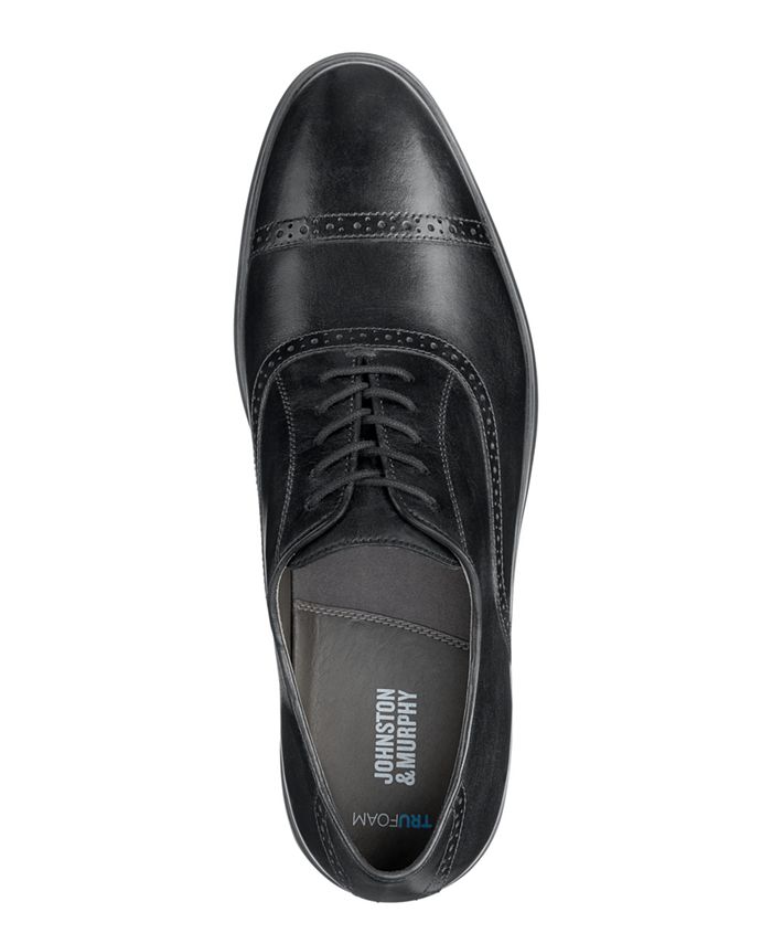 Johnston & Murphy Johnston Murphy Brody Cap Toe Lace Up Dress Casual ...