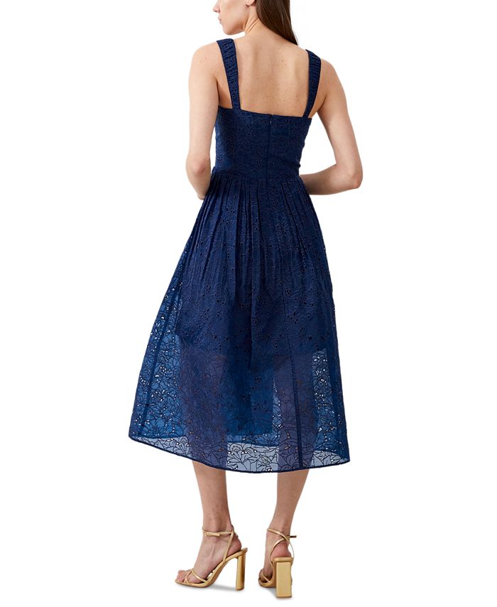French Connection Women's Embroidered Lace Sleeveless Dress - Macy's