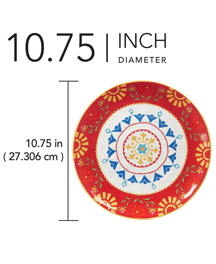 Certified International Spice Love Dinner Plates Set of 4 - Macy's