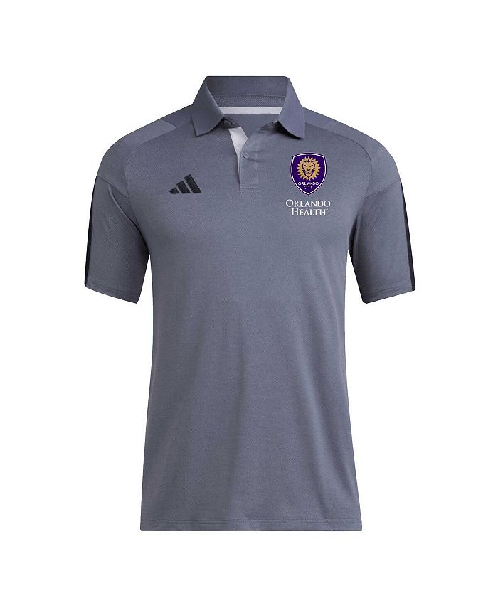 adidas Men's Gray Orlando City SC 2024 Training Polo Shirt - Macy's