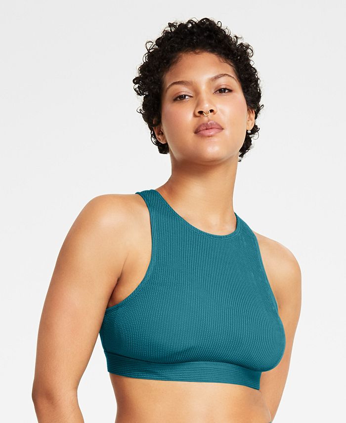 Nike Women's Essential High-Neck Bikini Top - Macy's