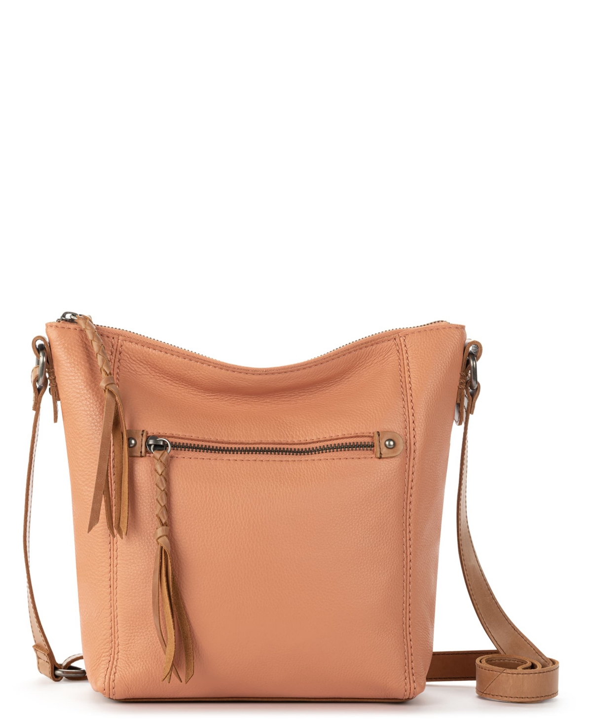 Click here for The Sak Ashland Leather Crossbody Bag - Nectar prices