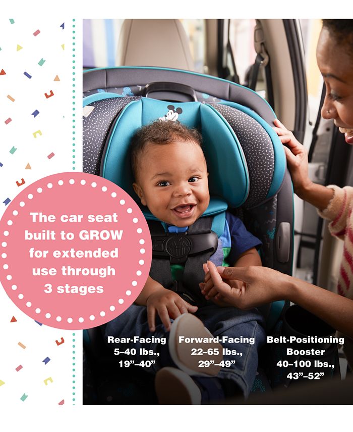 Disney Baby® Grow and Go™ All in One Convertible Car Seat - Macy's