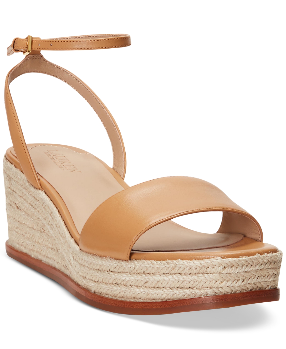 Click here for Lauren Ralph Lauren Womens Leona Espadrille Platfo... prices
