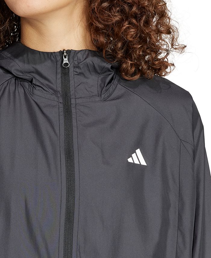adidas Women's WIND.RDY Hyperglam Windbreaker - Macy's