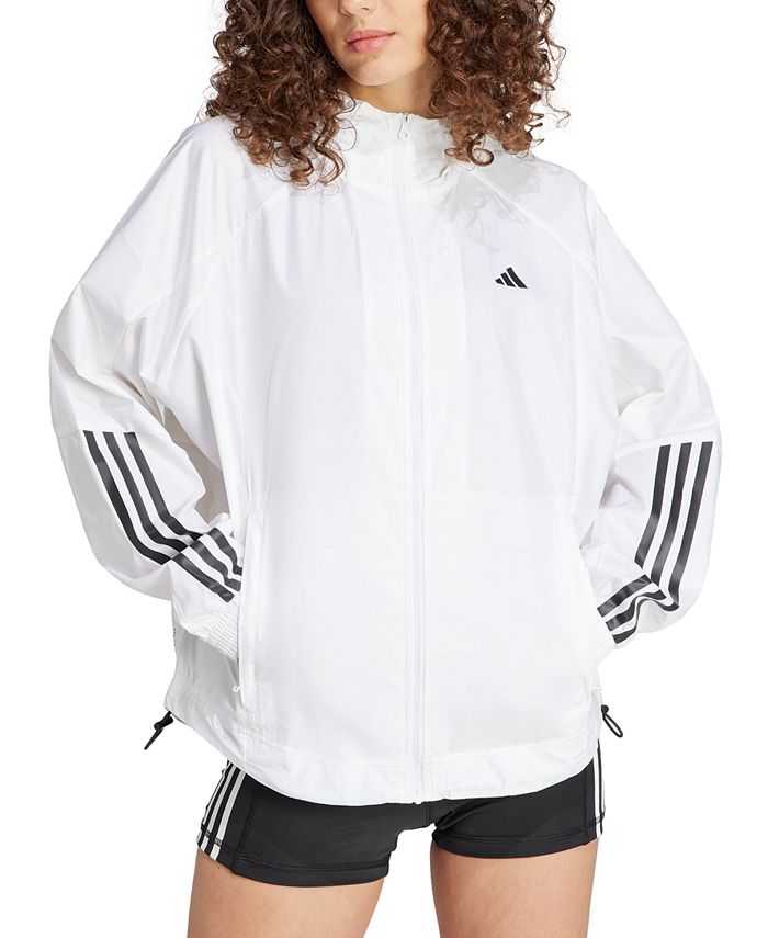 adidas Women's WIND.RDY Hyperglam Windbreaker - Macy's