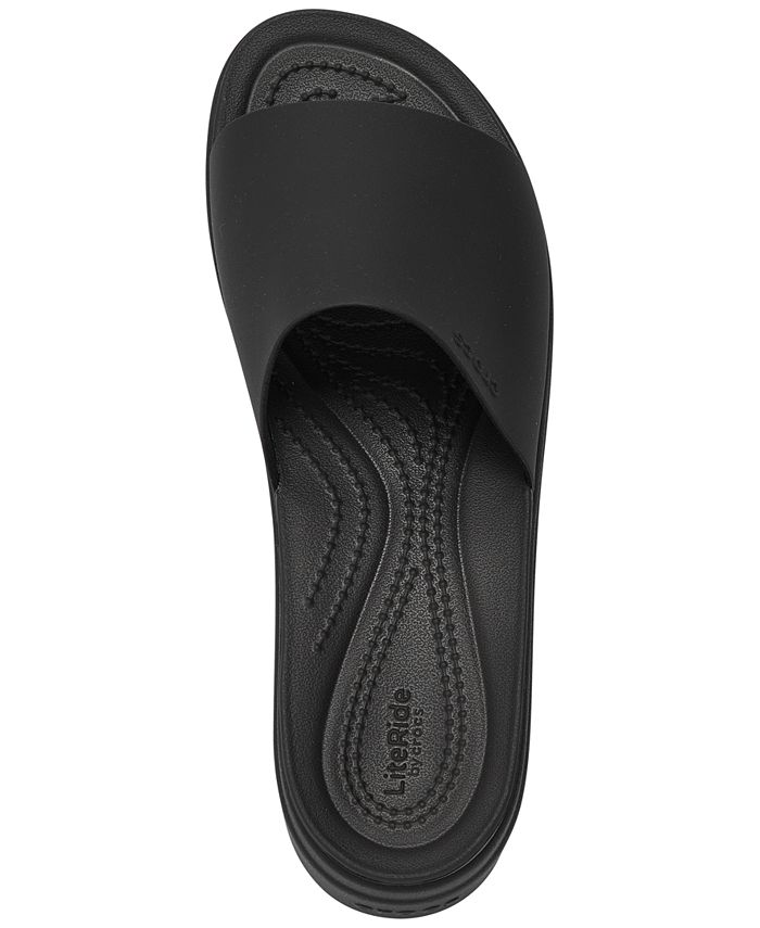 Crocs Women's Brooklyn Slide Sandals from Finish Line - Macy's