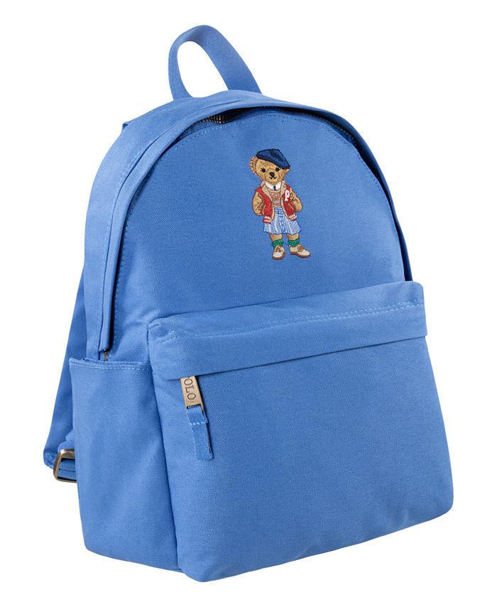 Polo Ralph Lauren Polo Ralph Boys Lauren Canvas Polo Bear Backpack - Macy's