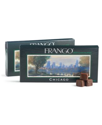 Frango Chocolates 1 LB Chicago Skyline Milk Mint Box of Chocolates, 2 ...