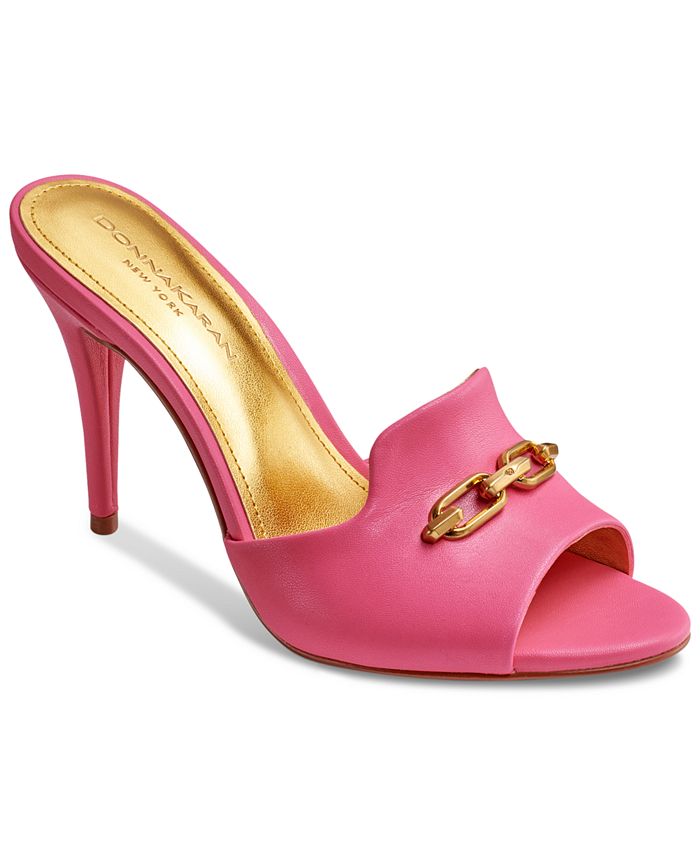 Donna Karan New York Senna Chain Hardware Dress Sandals - Macy's