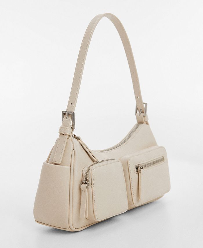 MANGO Women's Pockets Detail Shoulder Bag - Macy's