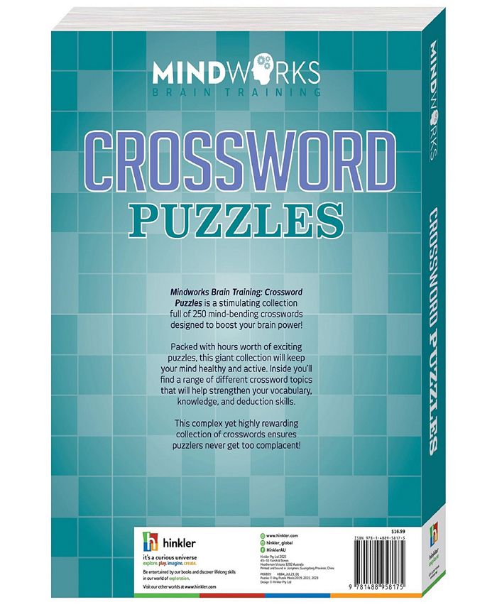 Mindworks - Crossword Puzzles Puzzle Book - Macy's