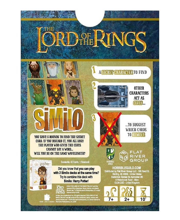 Horrible Guild - Similo - The Lord of The Rings Card Game - Macy's