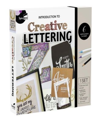 Introduction to - Creative Lettering Kit - Macy's
