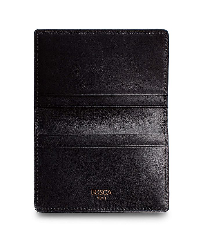 Bosca Old Leather Calling Card Case - Macy's