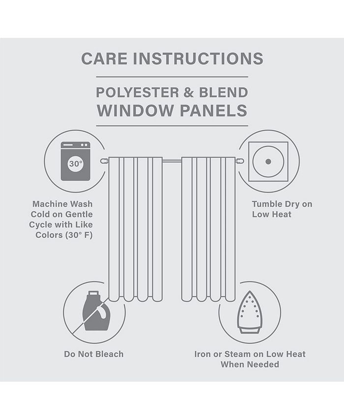 Madison Park Leilani Palm Leaf Burnout Window Sheer Curtain - Macy's