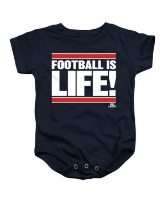 Ted Lasso Baby Girls Baby-Girls Football Is Life Snapsuit - Macy's