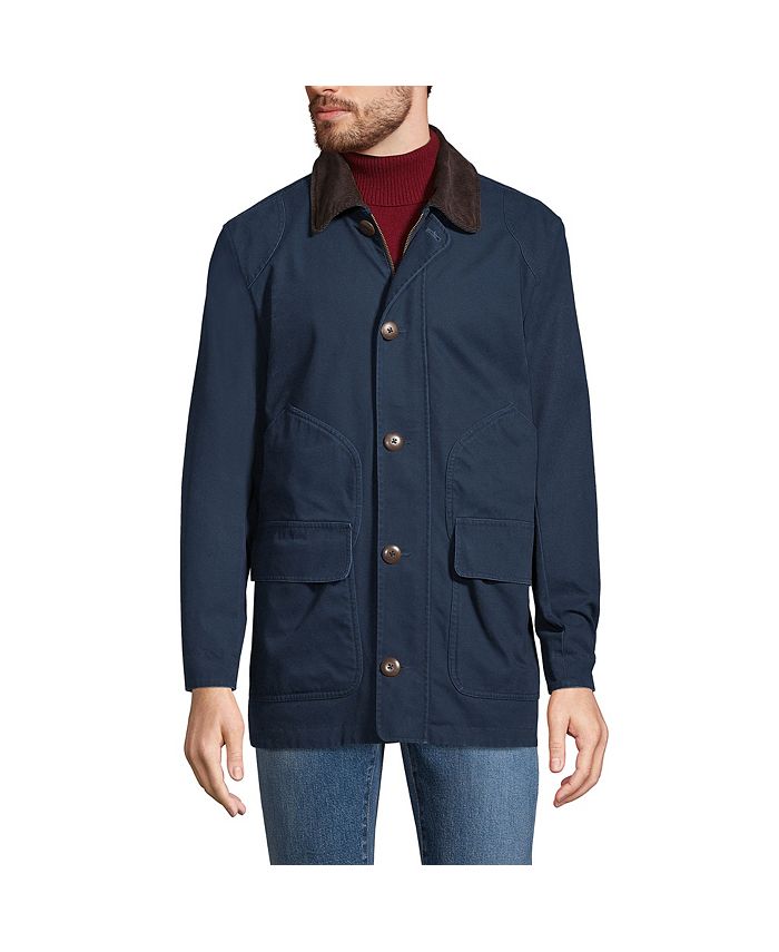 Lands' End Men's Barn Coat - Macy's