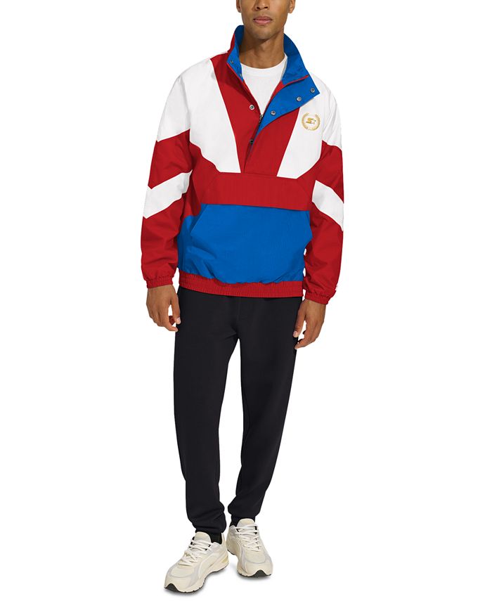 Starter Men's Colorblocked Lightweight Jacket - Macy's