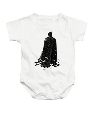 The Batman Baby-Girls Bat Cape Infant Snapsuit - Macy's