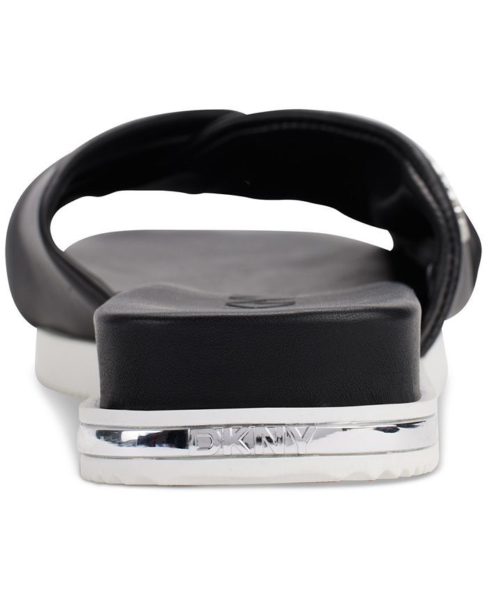 DKNY Women's Jezebel Twisted Slide Sandals - Macy's