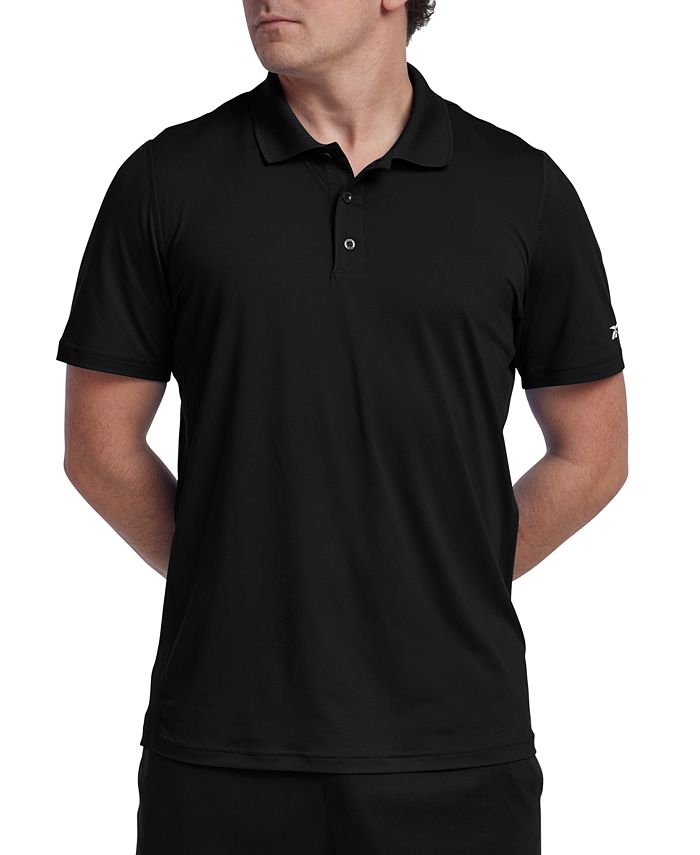 Reebok Men's Short Sleeve Performance Training Polo Shirt - Macy's