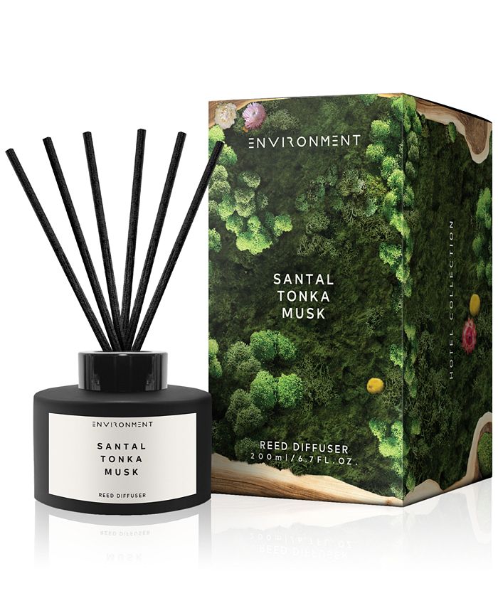 ENVIRONMENT Santal, Tonka & Musk Diffuser (Inspired by 5-Star Luxury ...