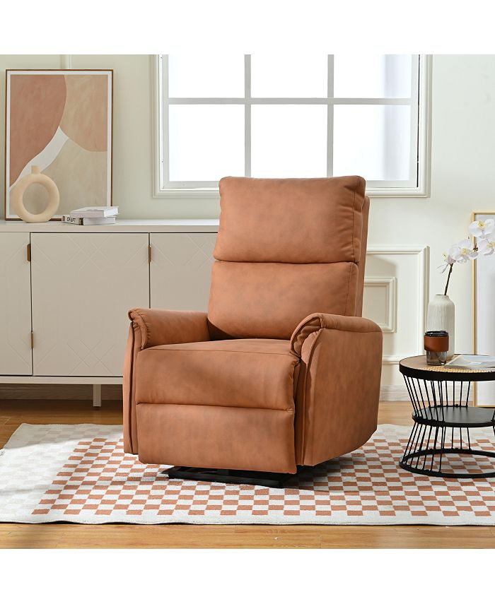 Simplie Fun Small electric recliner chair with USB ports for small ...