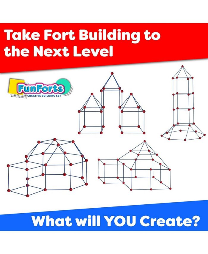 Power Your Fun Fun Forts Kids Tent for Kids - 81 Pack - Macy's
