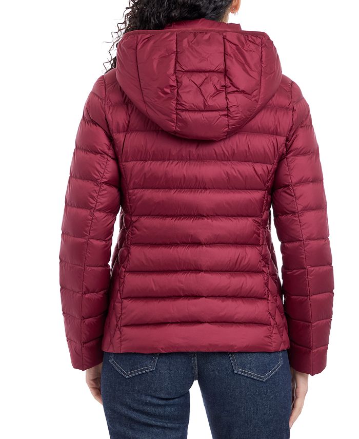 Michael Kors Women's Hooded Packable Down Puffer Coat, Created for Macy's - Macy's