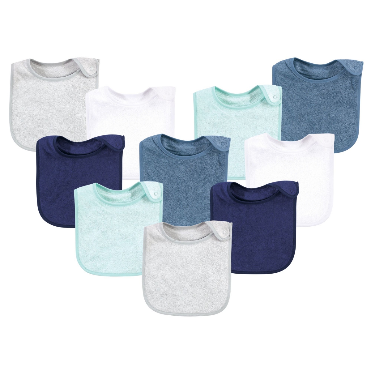 Click here for Hudson Baby Infant Boy Rayon from Bamboo Terry Bib... prices