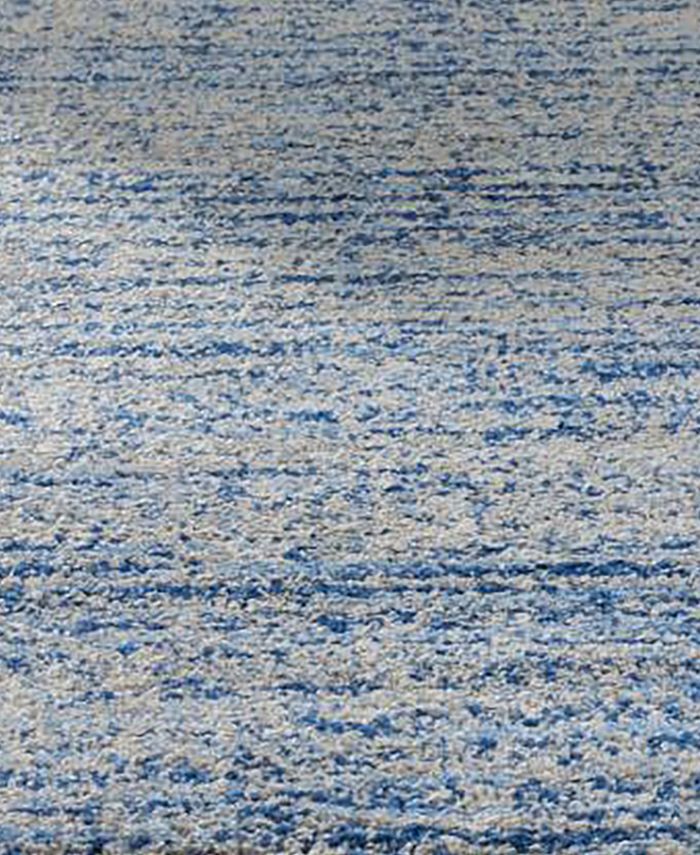 Safavieh Adirondack 117 Blue and Silver 4' x 4' Square Area Rug - Macy's