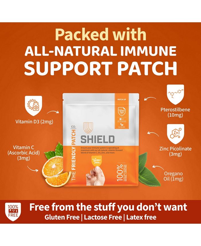 The Friendly Patch Shield Patch - 28 Patches - Macy's