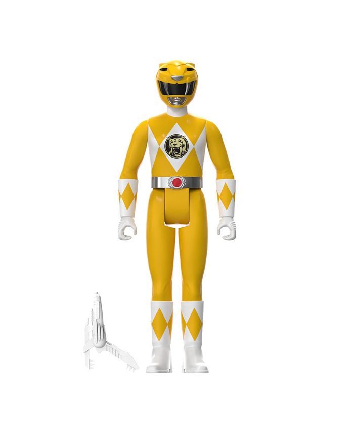 Super 7 Mighty Morphin Power Rangers Reaction SDCC 2023 - Yellow Ranger ...