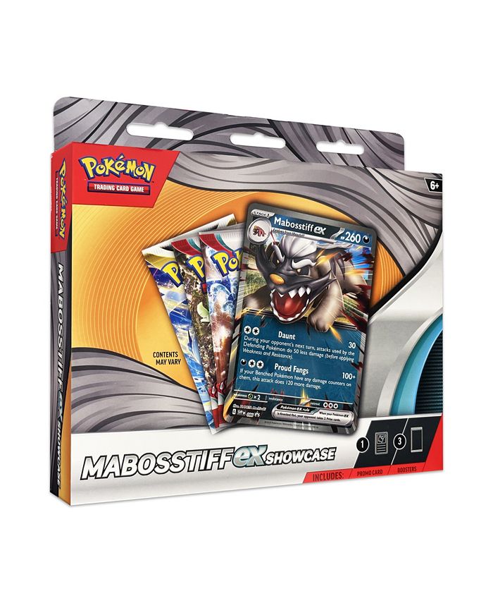 Pokemon 2024 Mabosstiff EX Showcase Box - Macy's