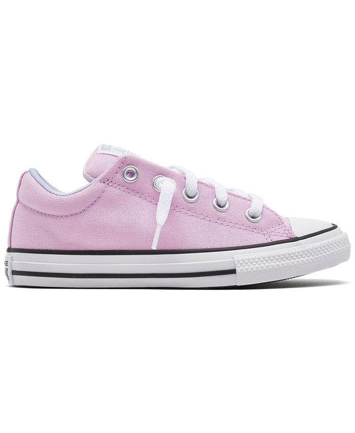 Converse Little Girls' Street Low Casual Sneakers from Finish Line - Macy's