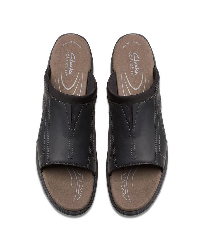 Clarks Collection Men's Walkford Band Sandals - Macy's