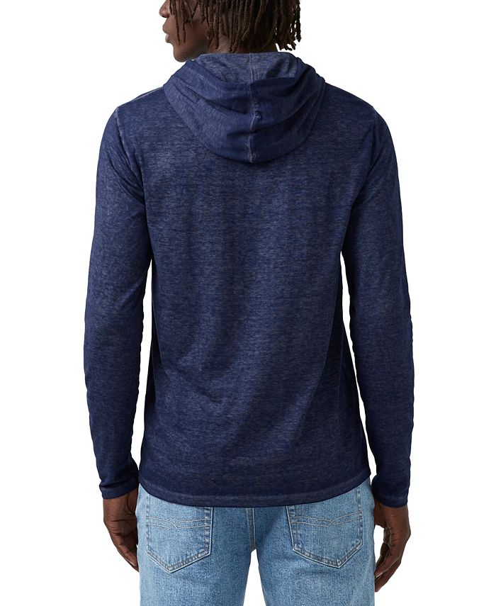 Buffalo David Bitton Buffalo Men's Kathim Long-Sleeve Men's Top in Navy ...