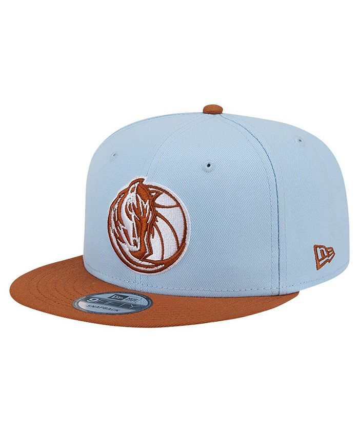 New Era Men's Light Blue/Brown Dallas Mavericks 2-Tone Color Pack ...