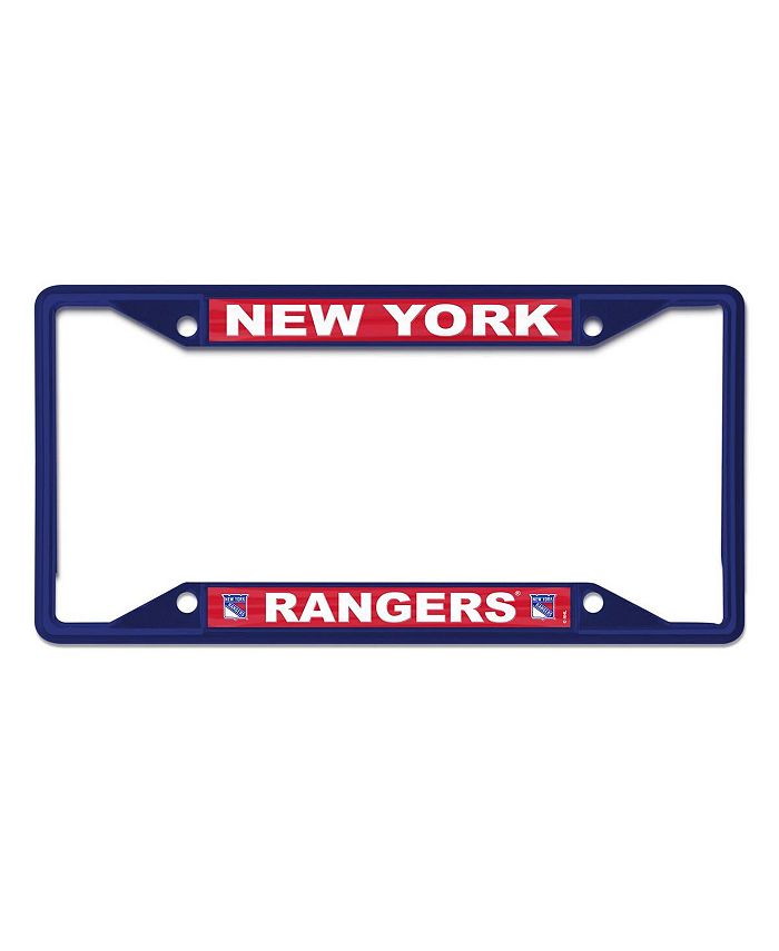 Wincraft New York Rangers Chrome Colored License Plate Frame - Macy's